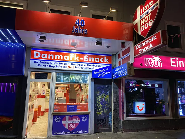 DANMARK-SNACK - Reeperbahn Hamburg